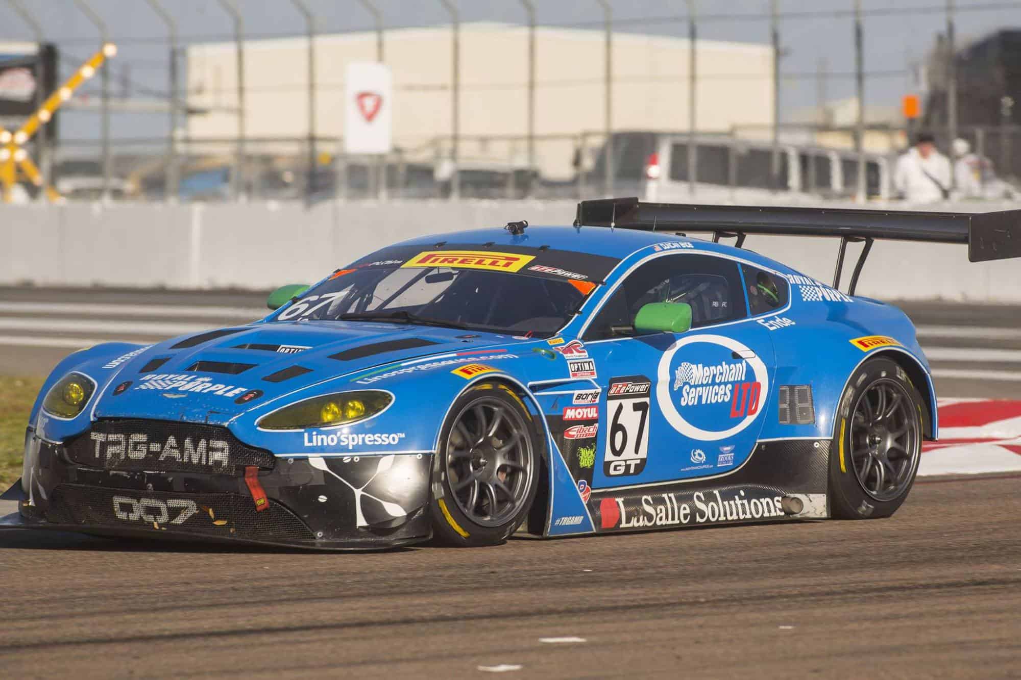 TRG Aston Martin Racing Races in St Pete Grand Prix - Dimmitt ...
